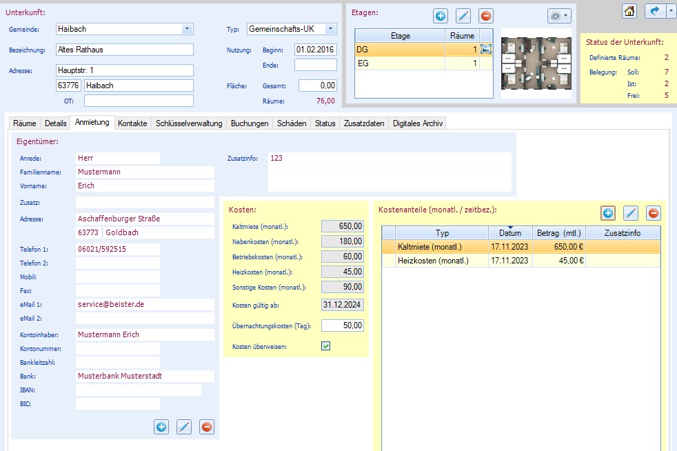 OBUko | Betreuung von Obdachlosen und Verwaltung der Unterkünfte